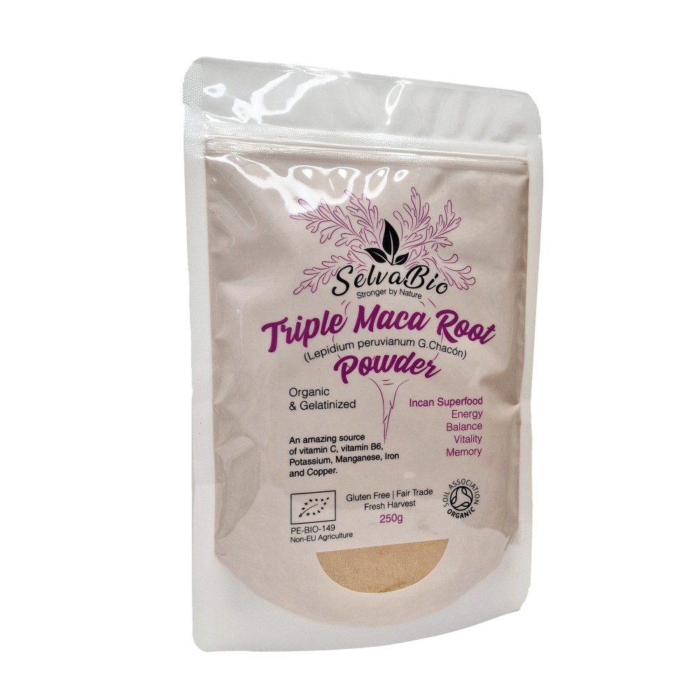 Organic Gelatinized Triple Maca Root Powder